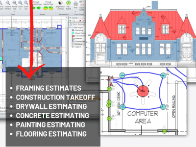Construction cost estimation and material takeoff by PlanSwift | Upwork