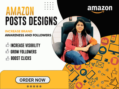 Amazon posts to increase your brand awareness and followers | Upwork