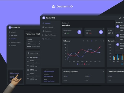 Well-thought-out UX/UI Design for dashboard of your web application | Upwork