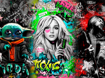 A portrait in the style of realism with elements of pop art | Upwork