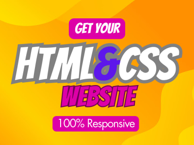 Convert Figma or your website design into HTML, CSS, JS or React.js ...