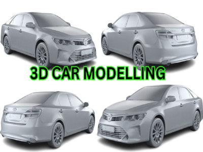 3d car modeling, 3d modeling, stl, fbx, step for 3d printing | Upwork