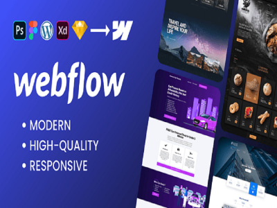 A webflow website design | webflow developer | Figma to webflow expert | Upwork