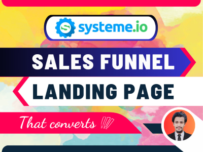 High converting system.io sales funnel or systeme.io landing page expert | Upwork