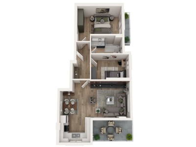 A photorealistic 3D floor plan renderings for your plan | Upwork