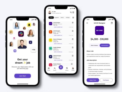 A professional mobile app design | Upwork