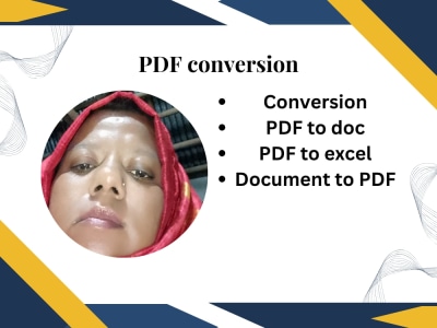 Effective PDF conversion including data entry | Upwork