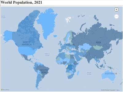 Interactive maps in Power BI. | Upwork