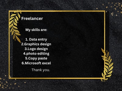 Data entry Graphics desiign | Upwork