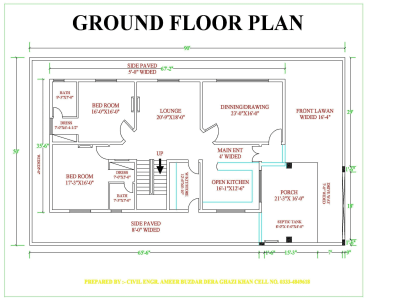 An amazing layout design for your house buildings | Upwork
