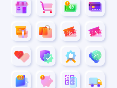 A custom icon for your website or app in any style | Upwork