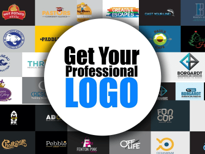 An eye catchy logo, flat logo, custom logo design for your business ...