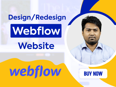 Design or Redesign Responsive Webflow Website, Figma to Webflow | Upwork