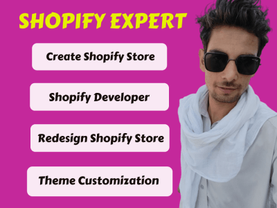 A Shopify Expert, Shopify Developer, Shopify Store Designer, Custom Coding | Upwork
