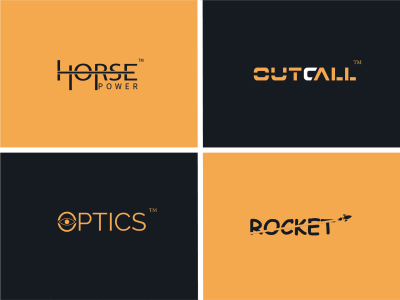 A futuristic wordmark minimal logo for you company | Upwork
