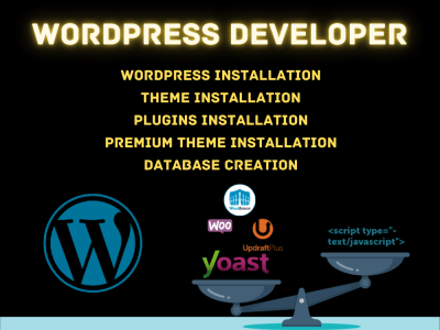 A attractive WordPress theme and plugin installation with Customization | Upwork