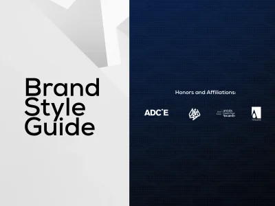 A modern brand identity and style guide | Upwork