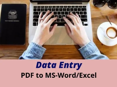 Data collection, PDF Image converted in word/Excel and data entry | Upwork