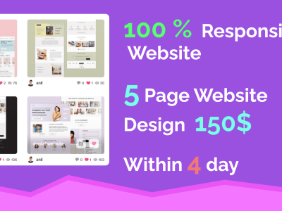 Eye catching website for your business | Upwork