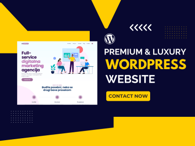 Responsive modern business website in WordPress | Upwork