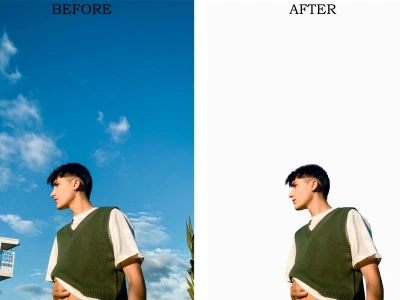 Professional photo background removal, image editing, color grading ...