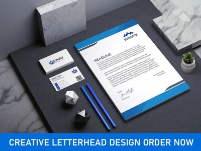 A Professional & creative Letterhead & Stationery Design | Upwork
