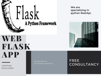 A Python Flask Web Application and RESTful API. | Upwork