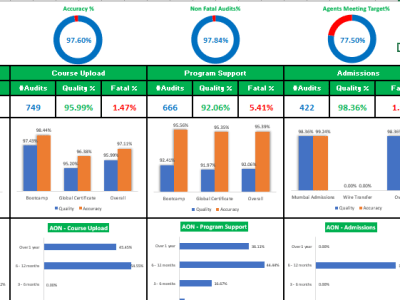 An amazing interactive excel dashboard | Upwork