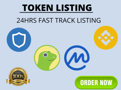 24HRS Fast Track Token Listing on Coinmarketcap, Coingecko, Trustwallet ...