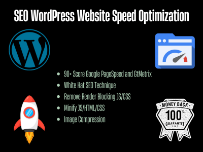 SEO WordPress Website Speed Optimization | GTmetrix | Google PageSpeed +90 | Upwork
