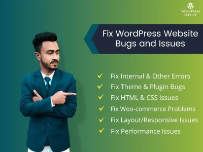 To fix WordPress website bug and error issues within 3 hours | Upwork