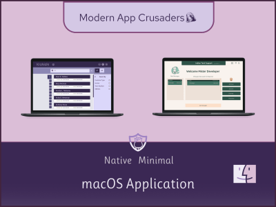 A Native macOS Desktop Application with Minimal Design.🖥 | Upwork