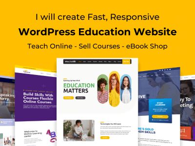 LMS WordPress Website using LearnDash, LearnPress Course Website | Upwork