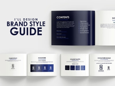 A professional brand style guides,brand identity and branding | Upwork