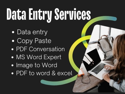 data entry, copy paste, converting PDF to Word and Excel | Upwork