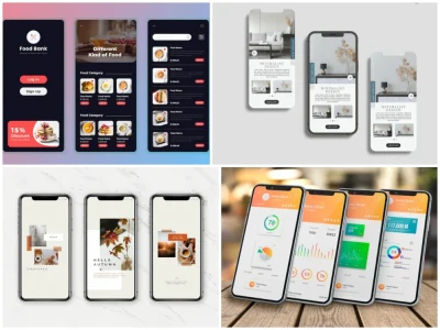 A business-oriented, trendy, unique & creative quality web UI UX design ...