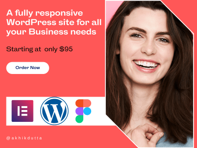 A fully responsive WordPress site | Upwork