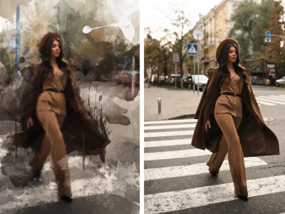 Paint effect in your photos | Upwork