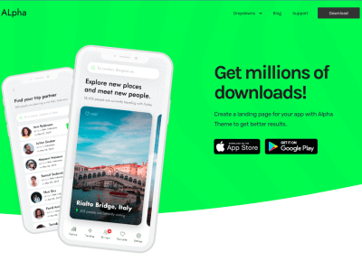 Responsive landing pages - HTML, SCSS and JS | Upwork