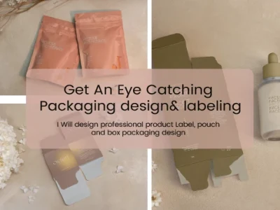 A perfect and unique cosmetic products packaging design | Upwork