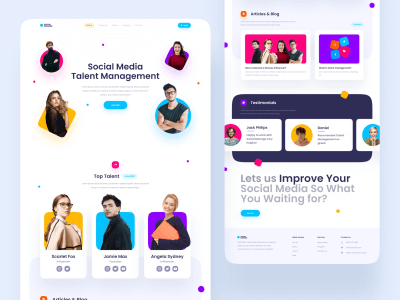 Professional, modern, clean & responsive website UI UX Design | Upwork