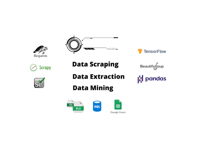 Data scraping, data extraction, data mining service using python | Upwork