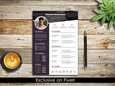 An amazingly attractive resume or CV | Upwork
