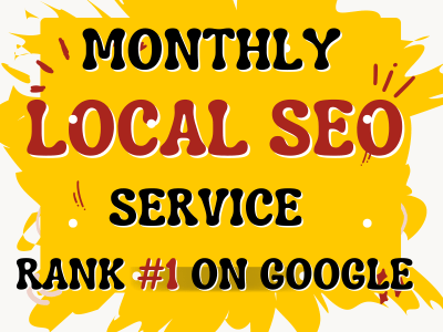 Complete Monthly local SEO service for google top ranking | Upwork