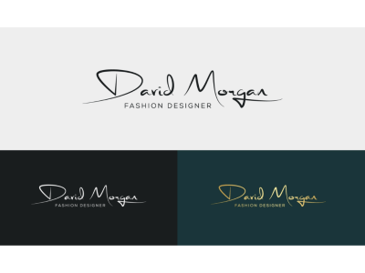 A handwritten, scripted, handwriting, cursive, signature logo design ...