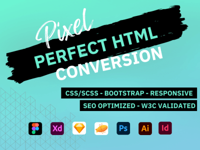 UI/UX tool to HTML/CSS/JS with Framework(Bootstrap/Tailwind CSS) | Upwork