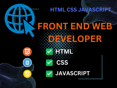 A Front-End Website Development | Web Developer | Upwork