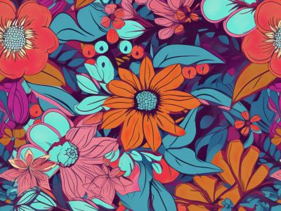 Beautiful seamless pattern design for textile, accessories, clothing, etc. | Upwork