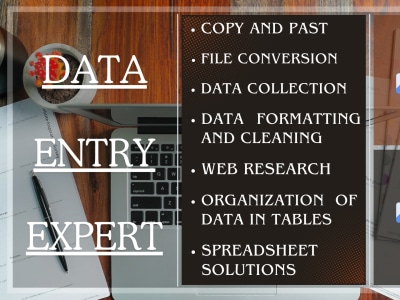 Quality Data Entry And Data Management Of Any Form. | Upwork