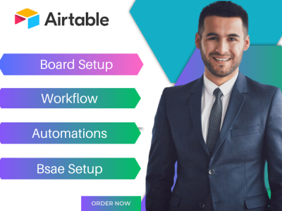 Setup or edit airtable database and workflow automation | Upwork